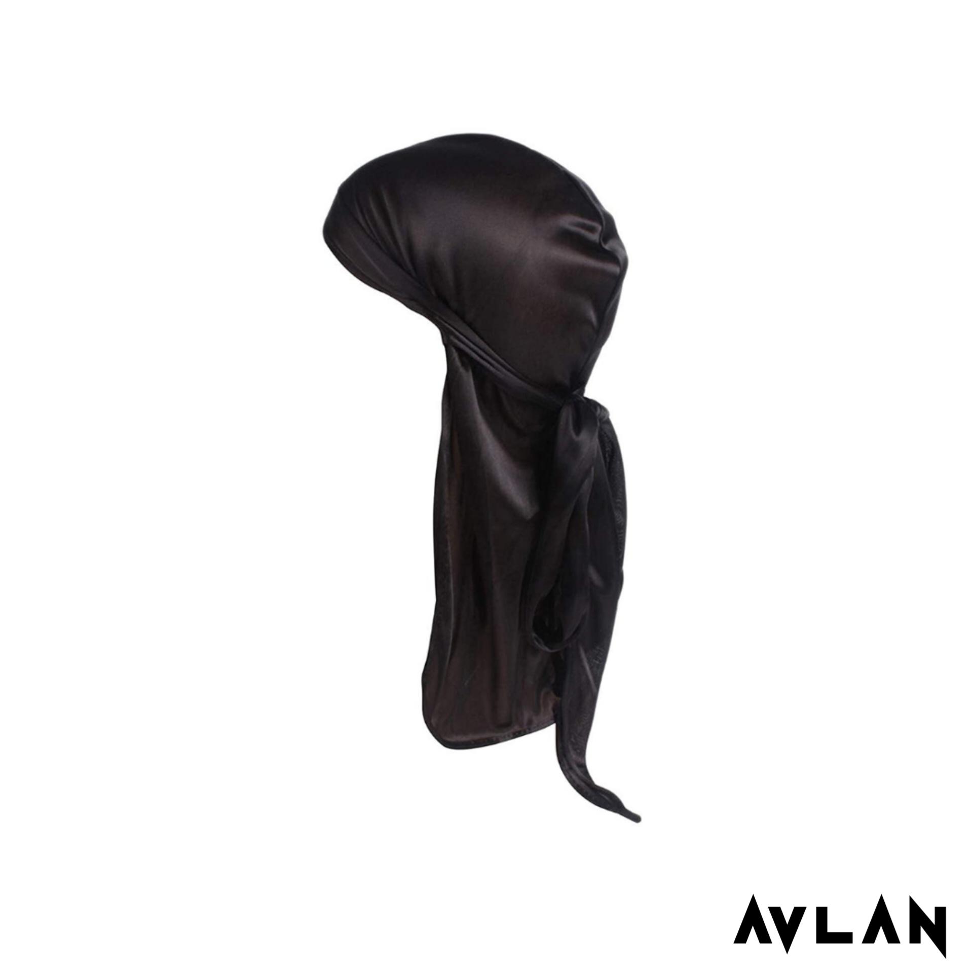 Durag - jet black - AVLAN
